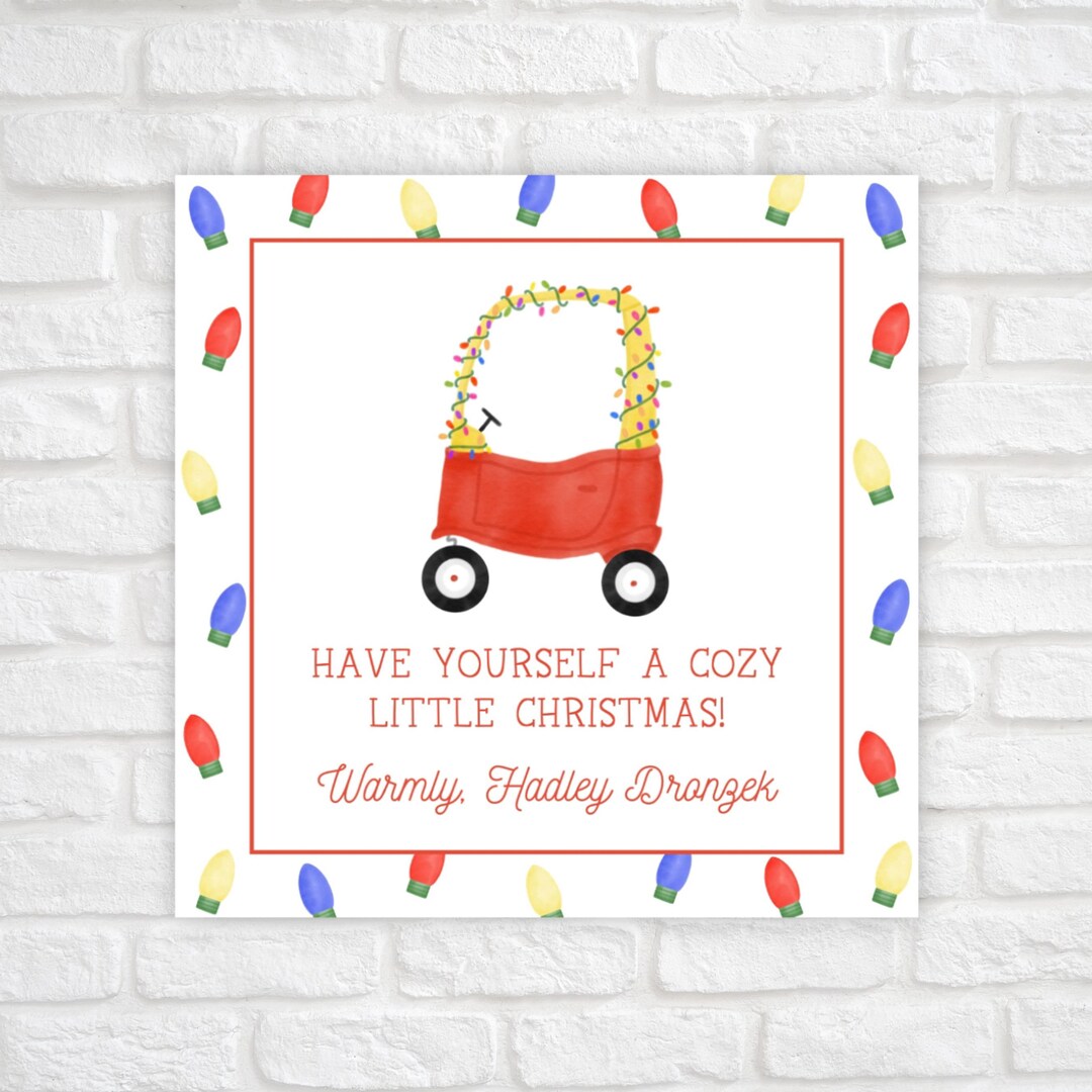 Printable Christmas Gift Tags, Printable Christmas Tags for Kids ...