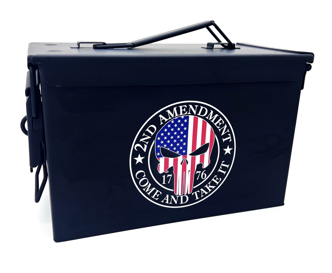 2nd Amendment Come and Take It 50cal Ammo Can - UV Printed (permanent ...