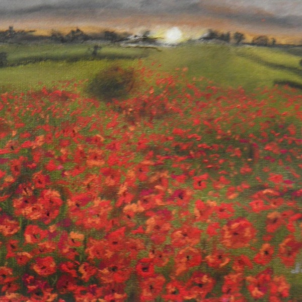 Poppy Artwork - Etsy