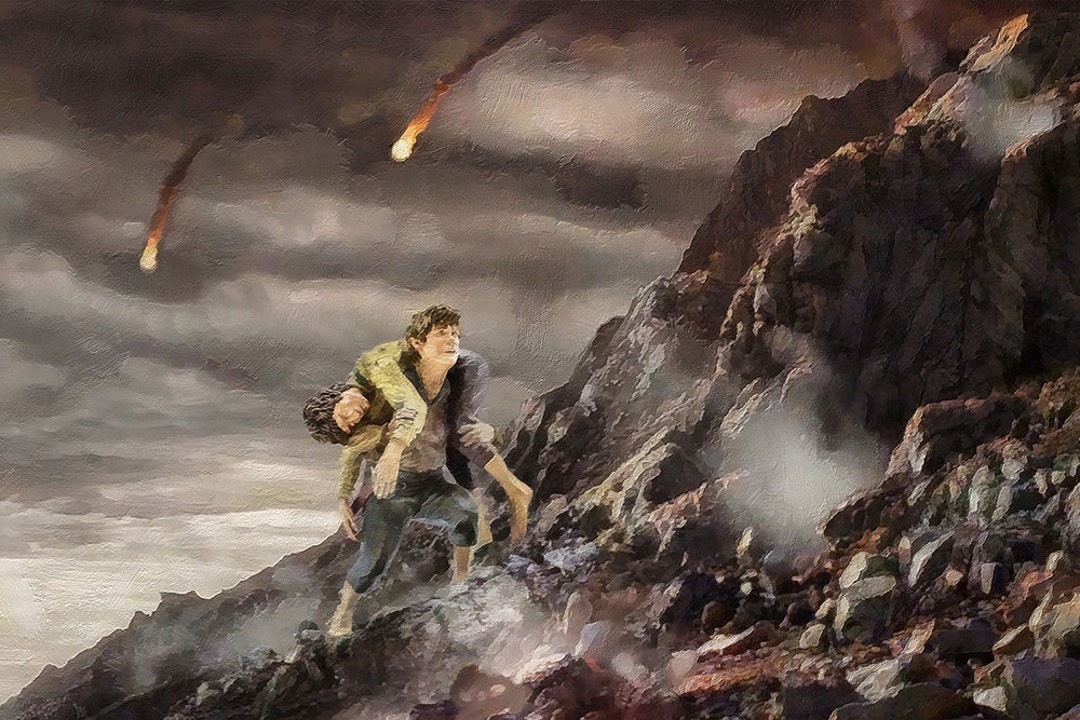 Samwise Gamgee Canvas Print, I Can Carry You, LOTR Art, LOTR Print ...