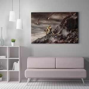 Samwise Gamgee Canvas Print, I Can Carry You, LOTR Art, LOTR Print ...