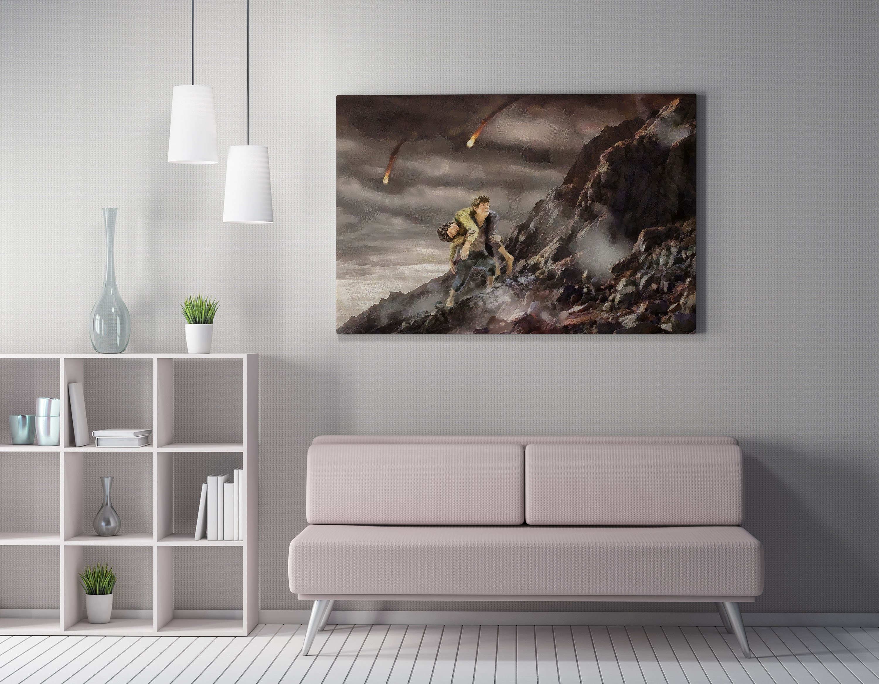 Samwise Gamgee Canvas Print I Can Carry You LOTR Art LOTR - Etsy