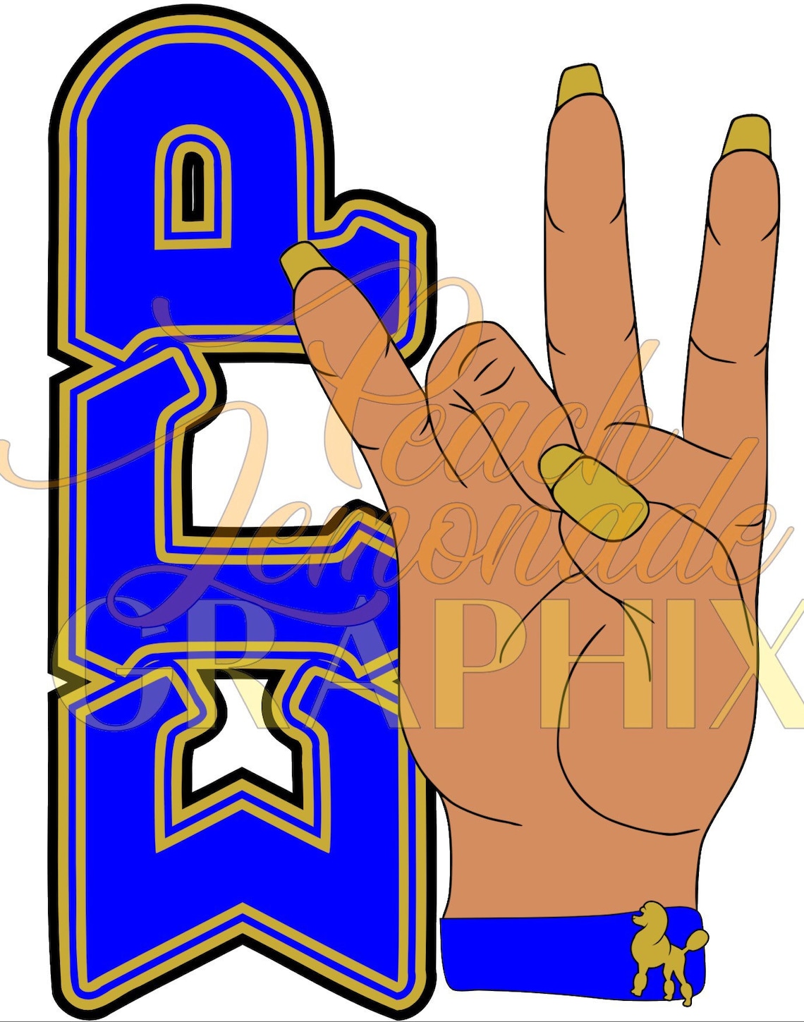 SIGMA GAMMA RHO Hand - Etsy