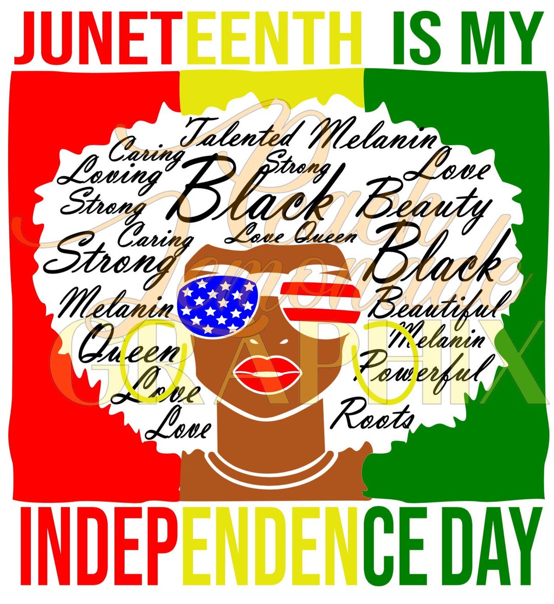 JUNETEENTH AFRO - Etsy