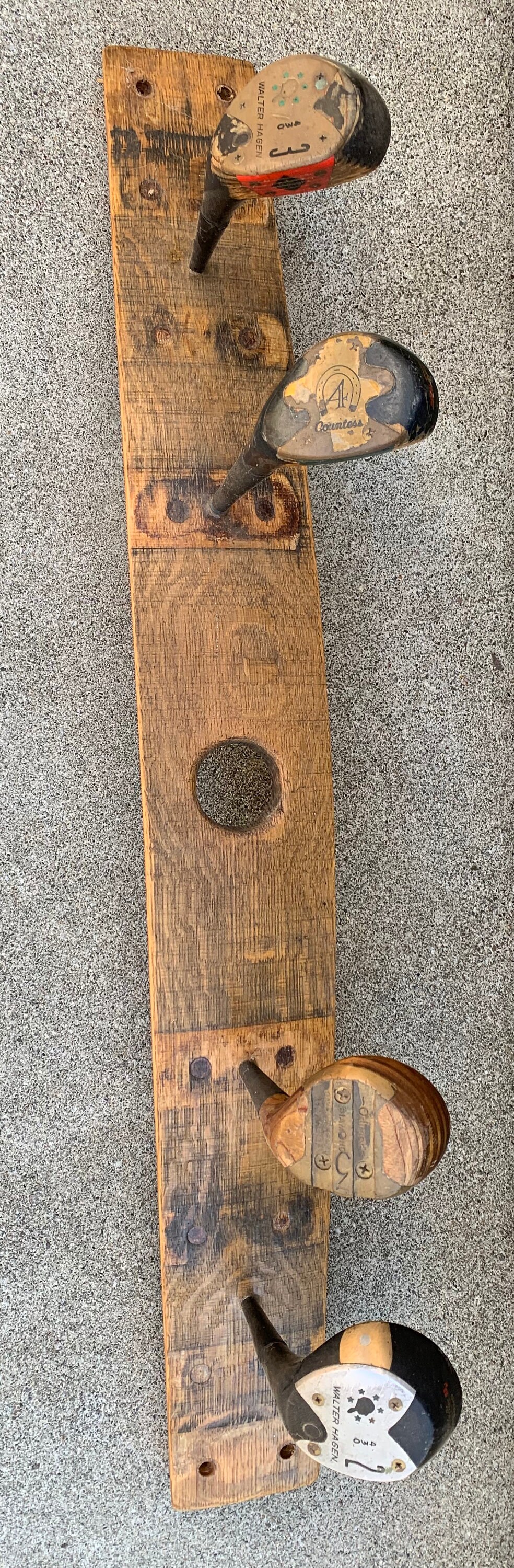 Hand Crafted Wine Stave Coat Rack - Etsy