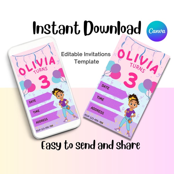 Blippi and Meekah Birthday - Etsy UK