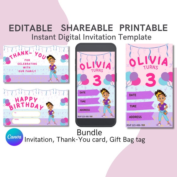 Blippi Meekah Party - Etsy Canada