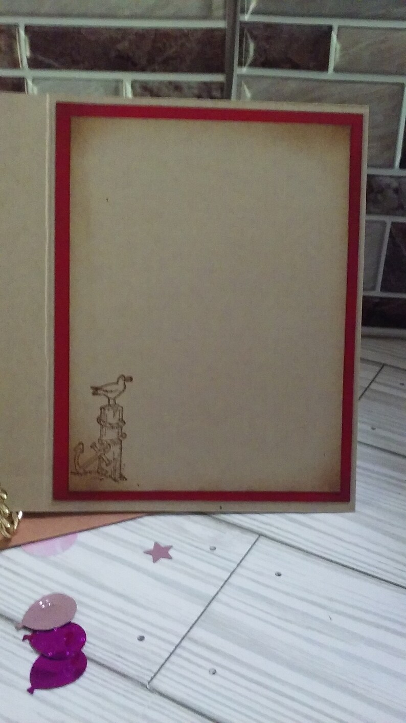 Nautical Birthday Card, Handmade, Hand Stamped, Masculine Card, Card ...