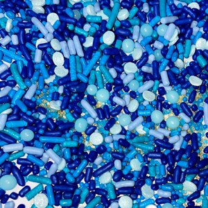 Blue Suit Sprinkle Mix Fathers Day Sprinkle Mix Blue Sprinkles Teal ...