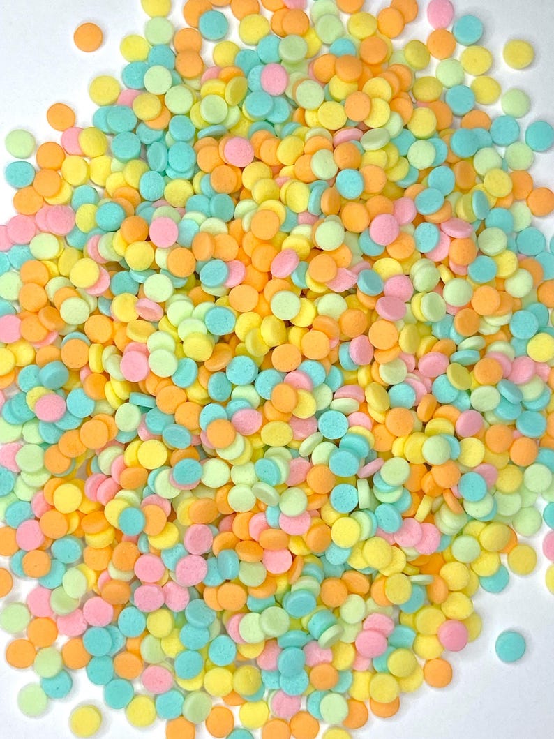 Sprinkle Mix Easter Pastel Sprinkle Mix - Etsy