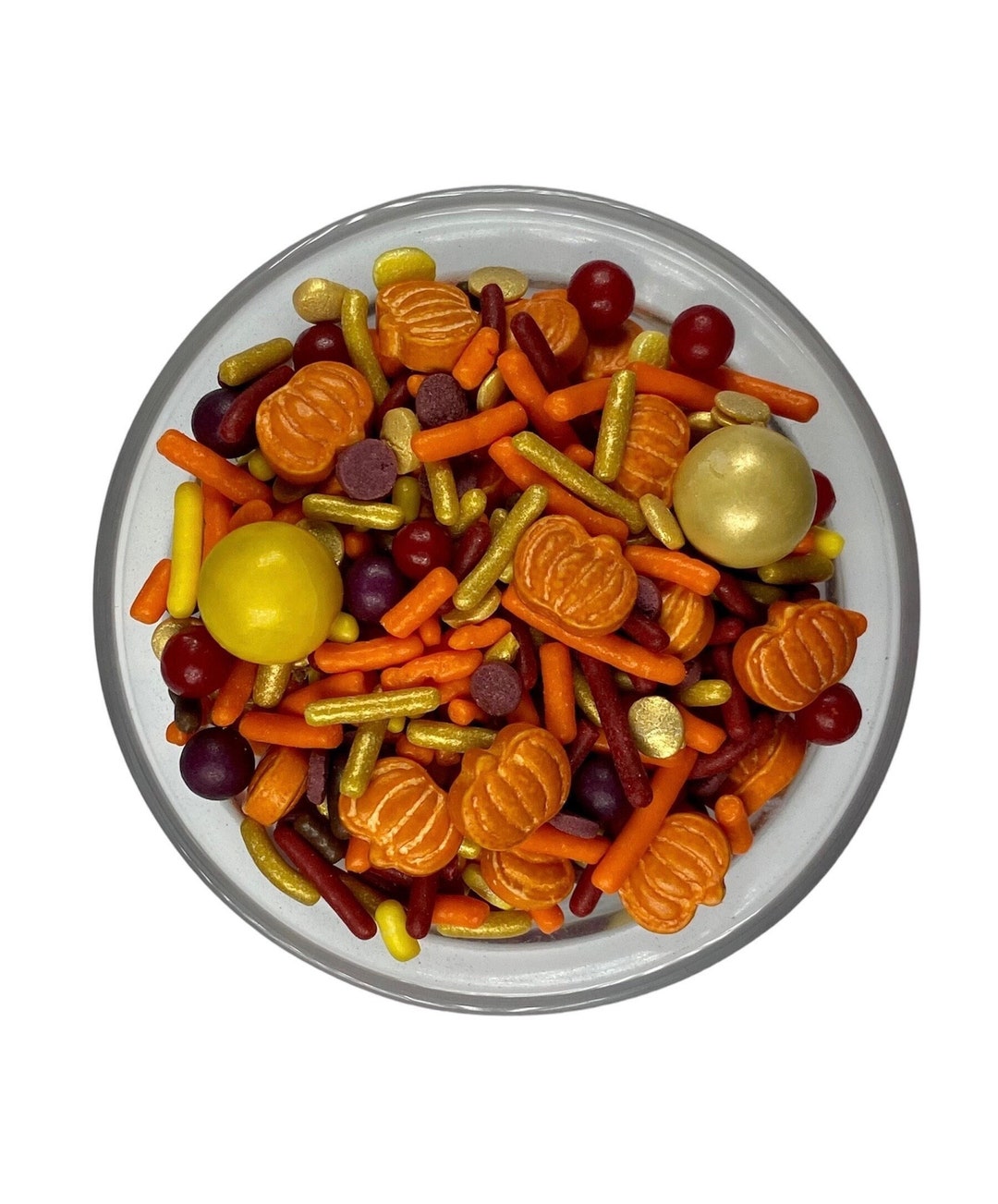 Pumpkin Harvest Halloween Sprinkle Mix Fall Autumn Pumpkin Sprinkle Mix ...