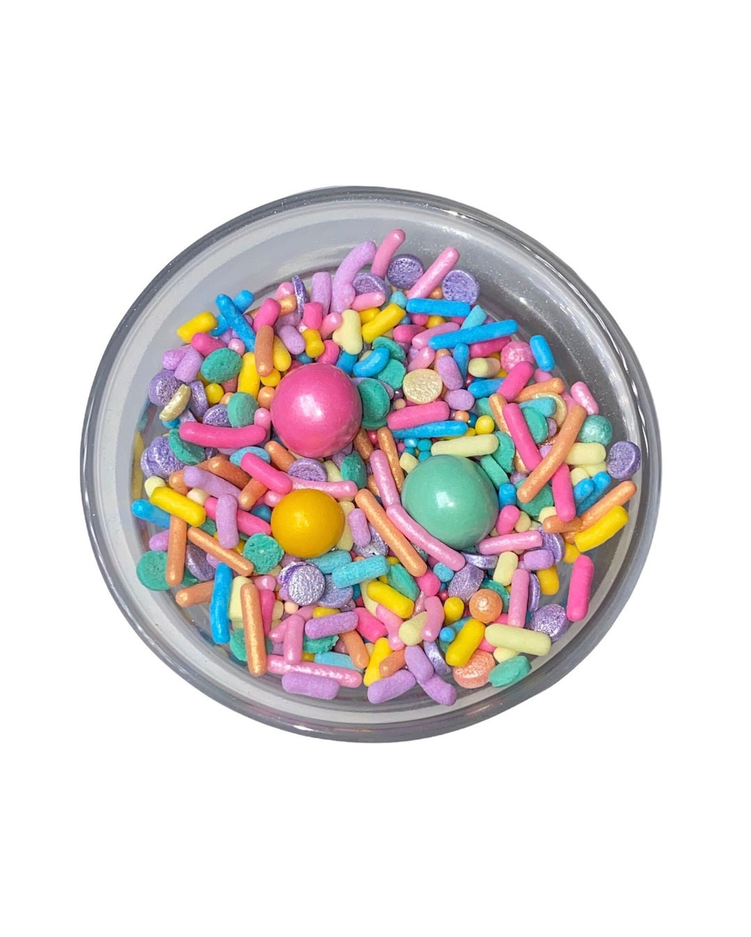Pastel Rainbow Sprinkle Mix Baby Shower Birthday Sprinkle Mix - Etsy