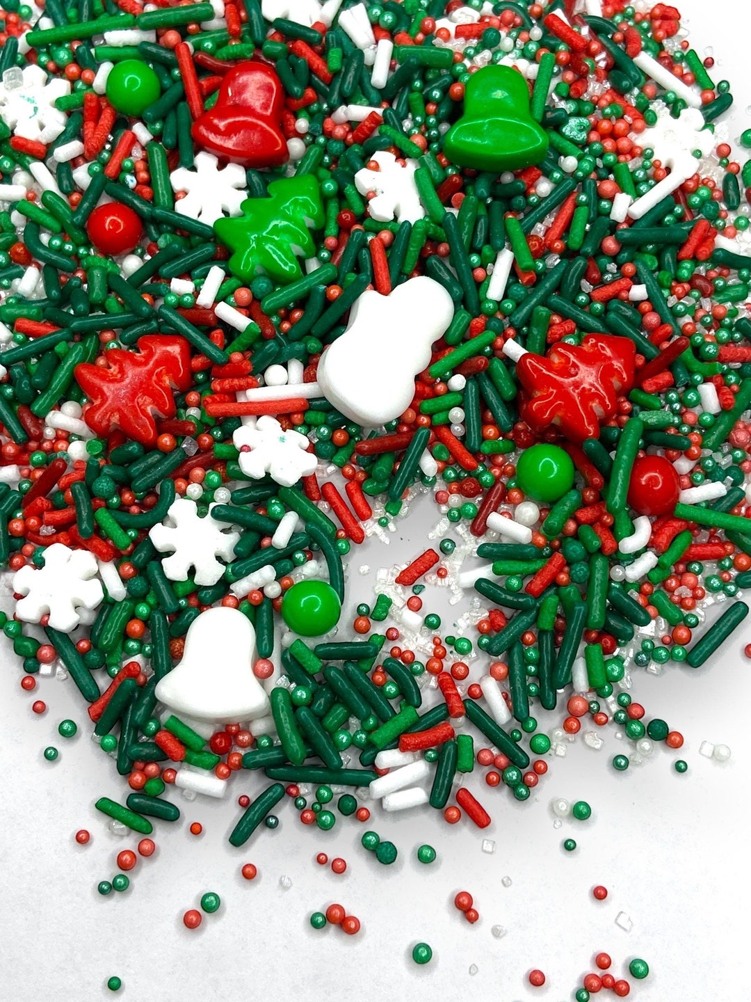 Sprinkle Mix Christmas Shimmer Sprinkle Mix - Etsy UK
