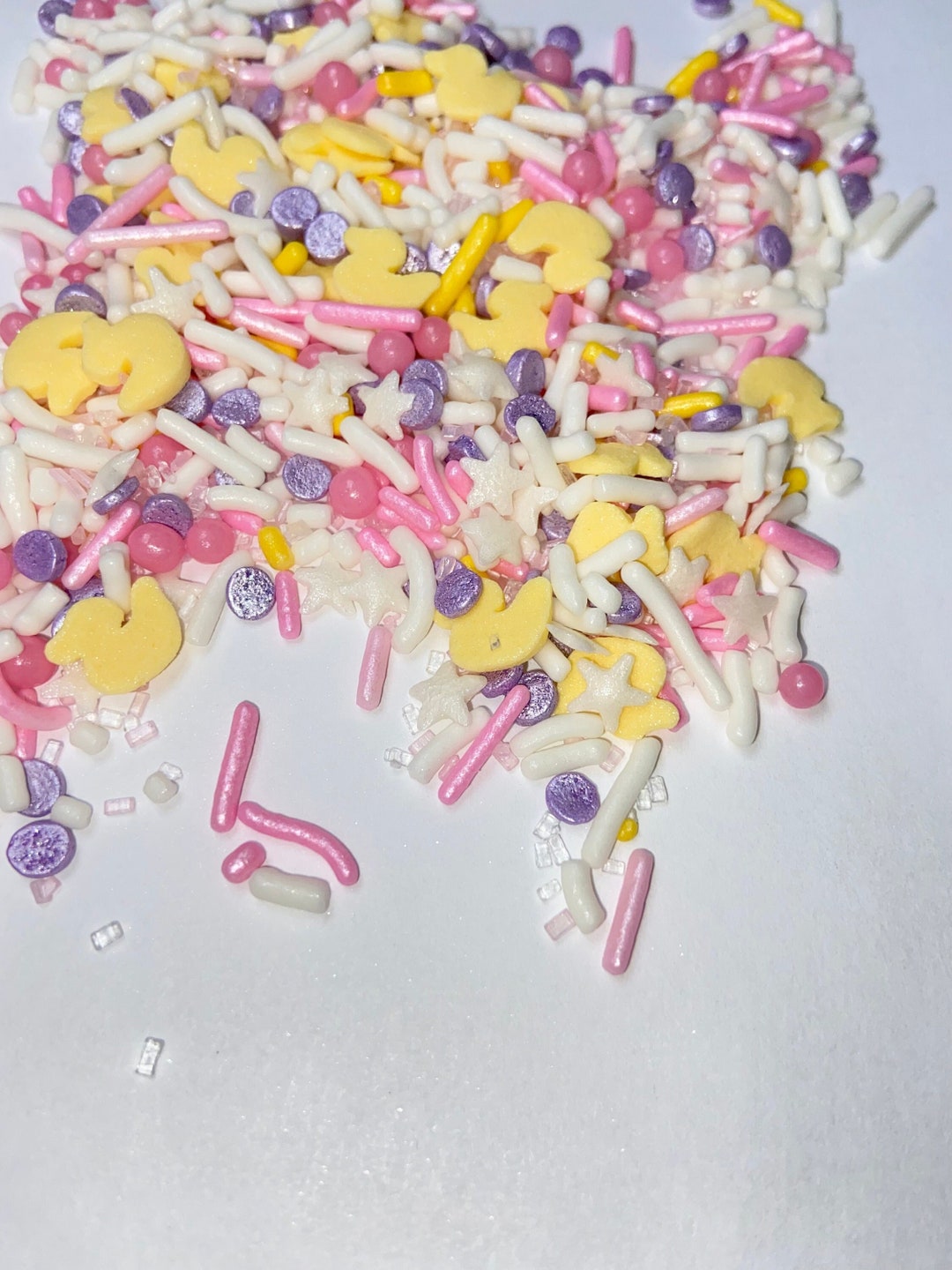 SALE - Rubber Ducky Sprinkle Mix – Baby Shower Cake Decoration - Etsy