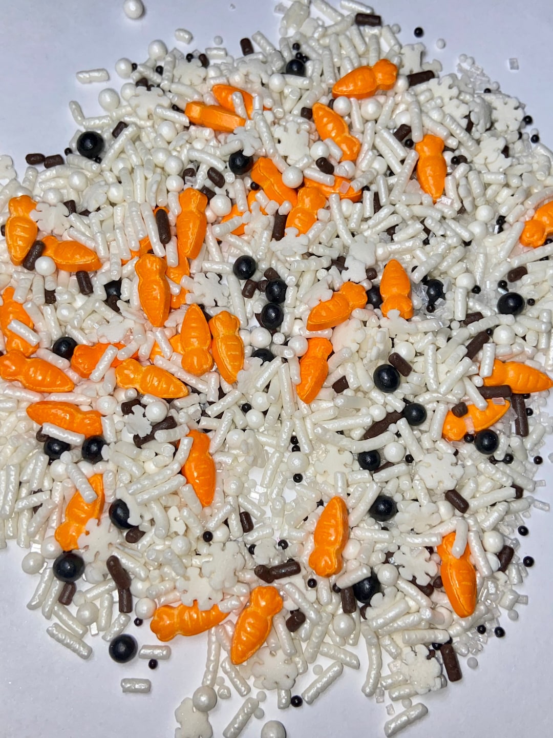 Sprinkle Mix Snowman Pieces Sprinkle Mix -- Winter Holidays Sprinkle ...