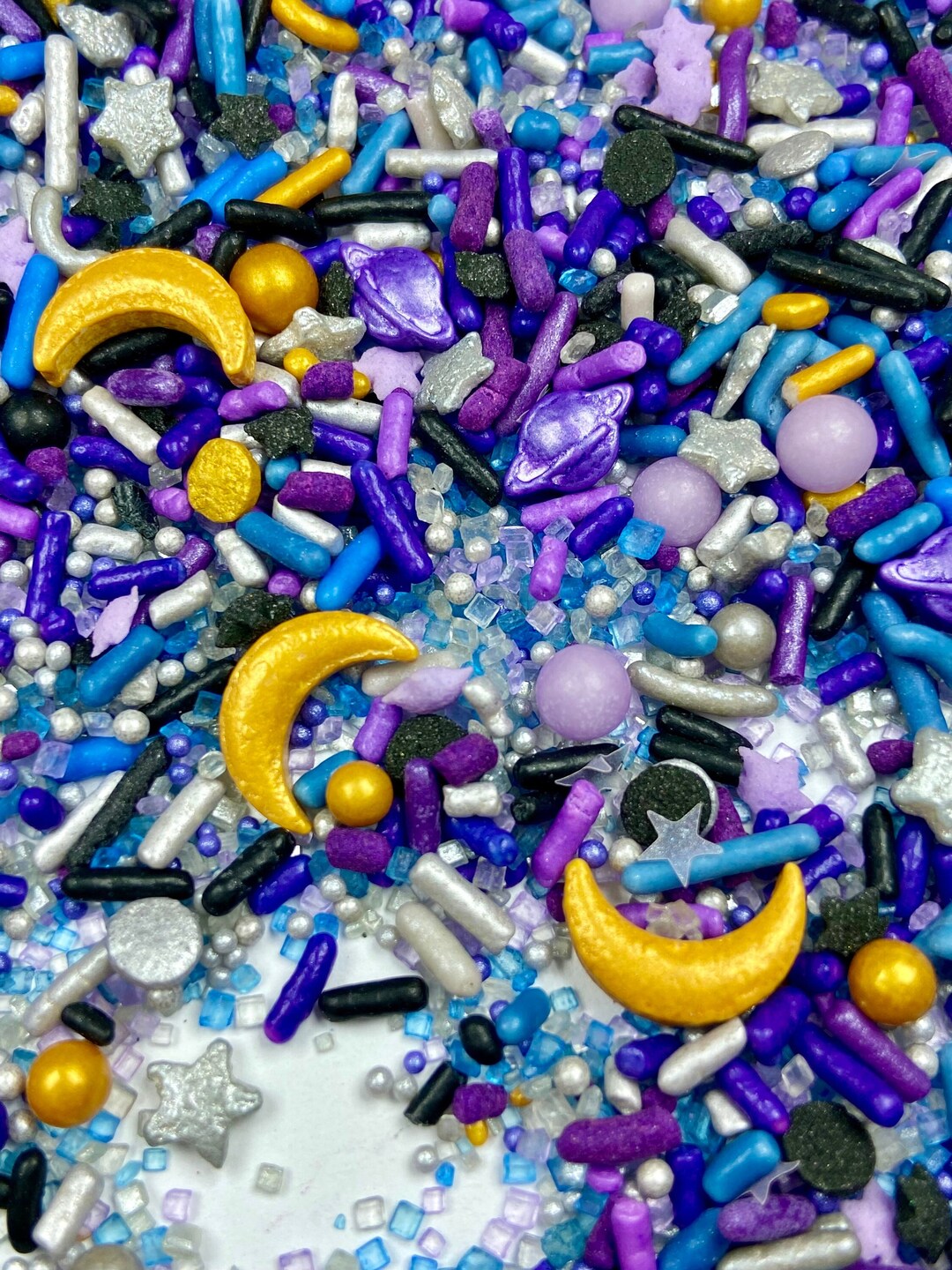 Moon and Stars Sprinkle Mix Astrological Baby Shower Sprinkle Mix ...