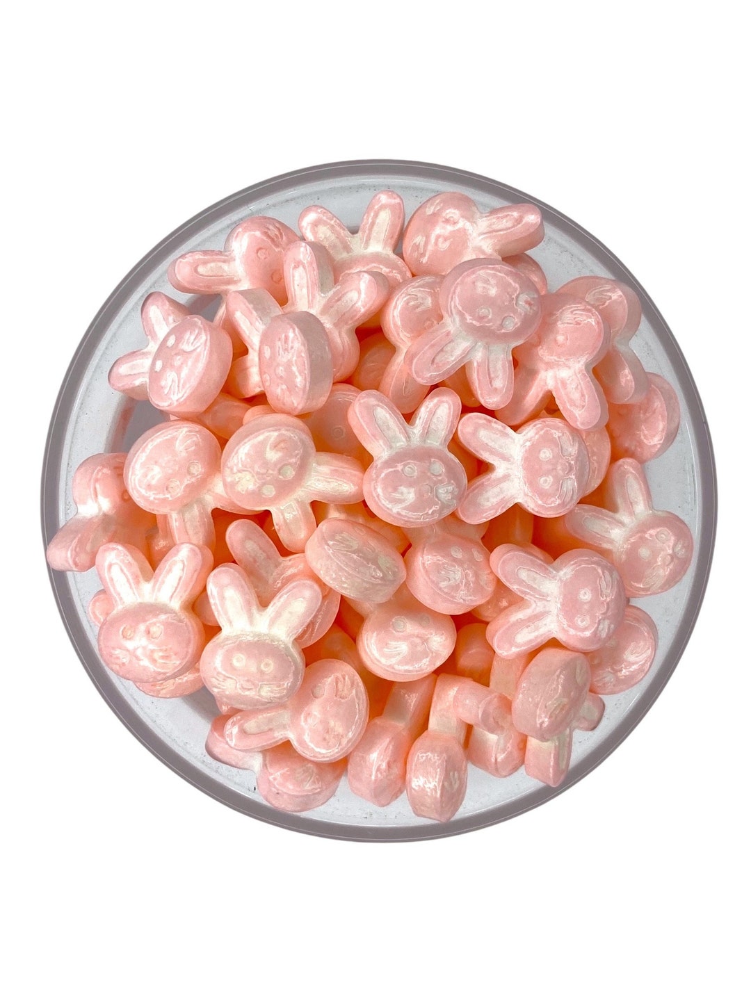 Sprinkles Bunny Head Pearl Pink Bunny Head Sprinkles -- White Bunny ...