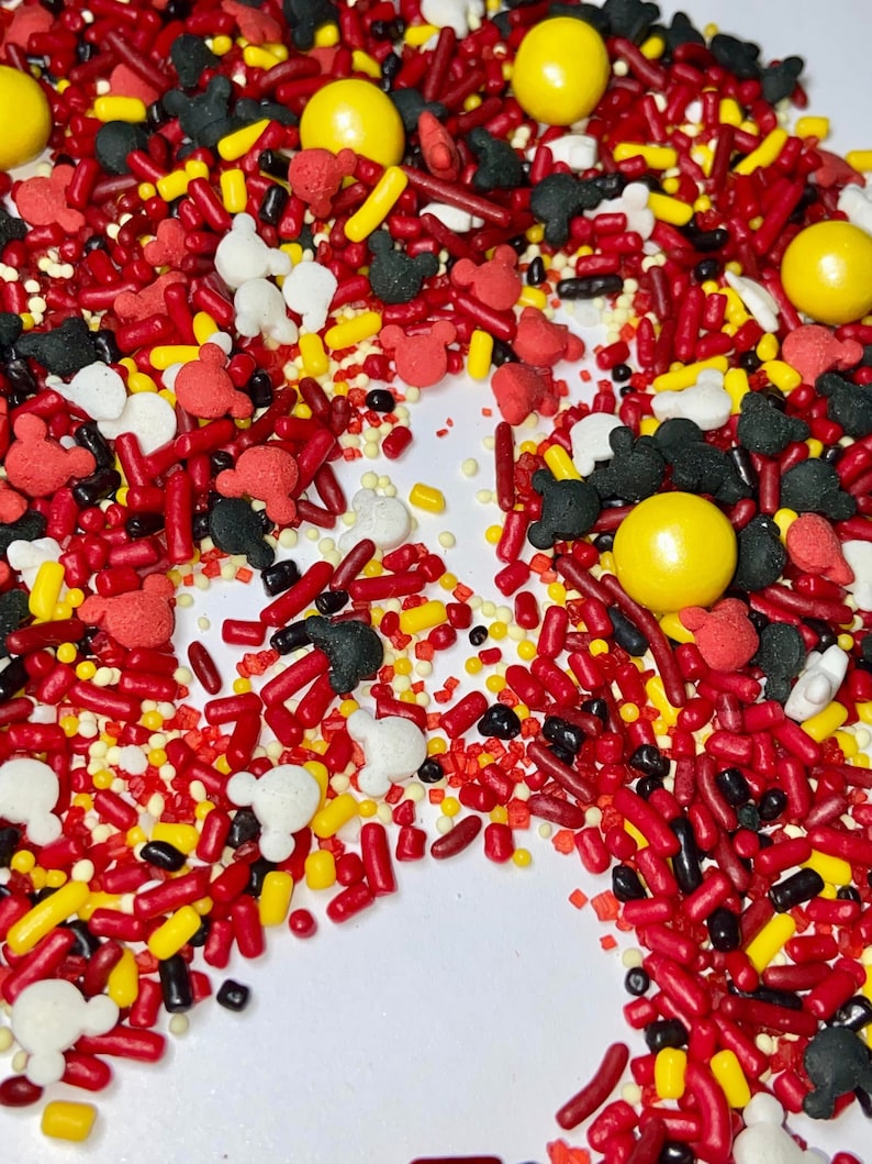 Sprinkle Mix Classic Mickey Sprinkle Mix - Etsy