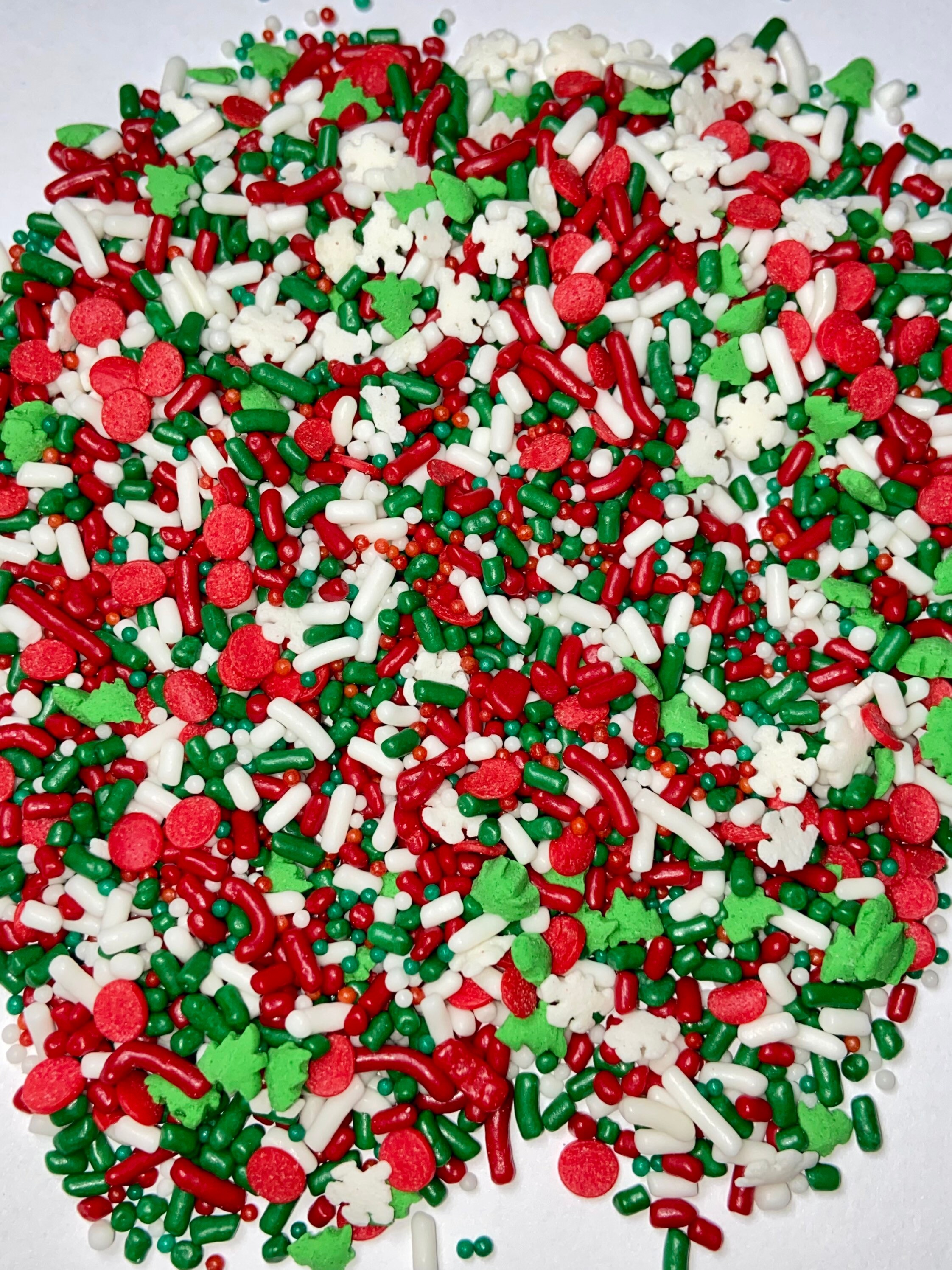 Christmas Stockings Sprinkle Mix Holiday Red Green Sprinkle - Etsy
