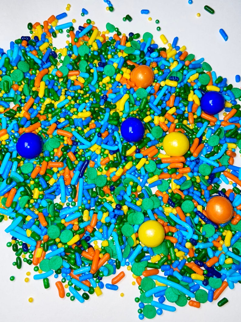 Dinosaur Friends Sprinkle Mix Baby Shower Sprinkle Mix Boys | Etsy