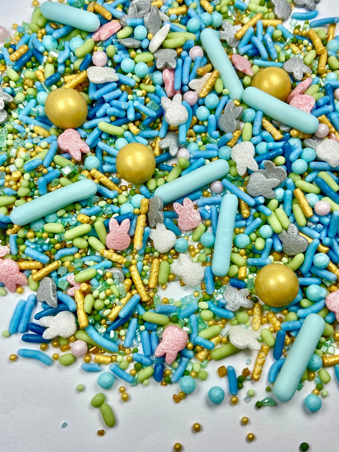 Sprinkle Mix Baby Blue Bunnies Sprinkle Mix -- Spring Baby Shower ...