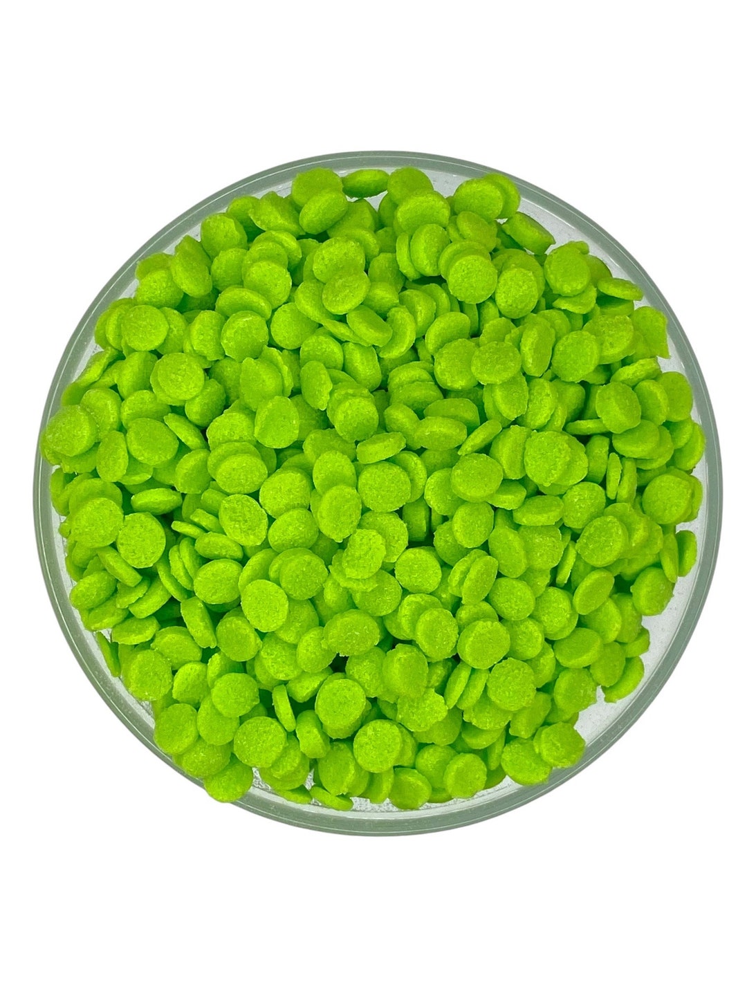 Confetti Sprinkles F Lime Green Matte Sprinkles - Etsy