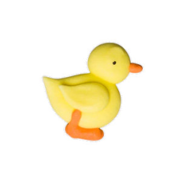 Royal Icing Duck Chick Baby Small Yellow 1 Inch 1" Size -- Duck Royal ...