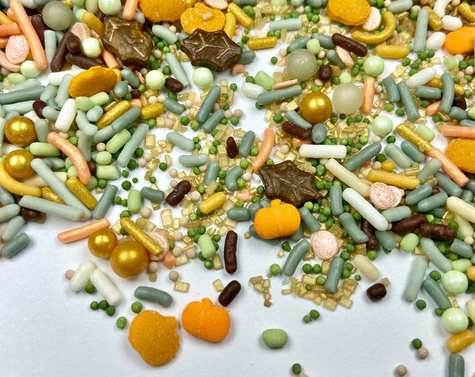 Fall Harvest Halloween Sprinkle Mix Autumn Harvest Fall Sprinkle Mix ...