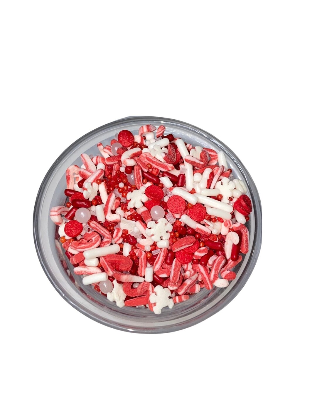 Sprinkle Mix Candy Cane Express Sprinkle Mix - Etsy