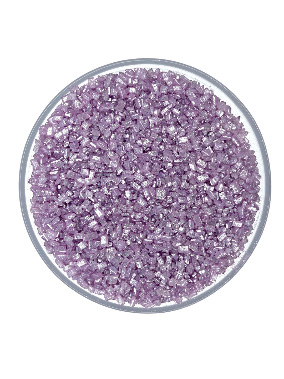 Sugar Crystals O Purple Pearl Chunky Sugar Crystals -- Birthday Bridal ...