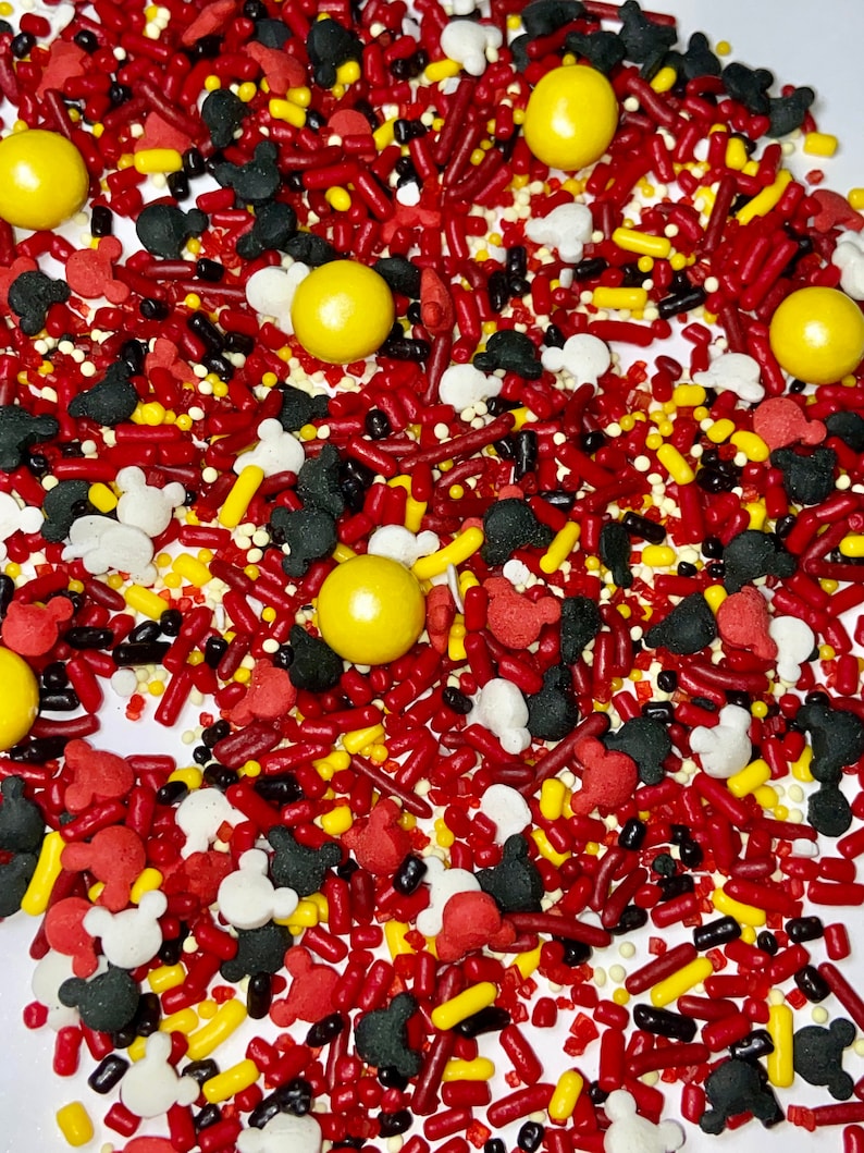 Sprinkle Mix Classic Mickey Sprinkle Mix - Etsy