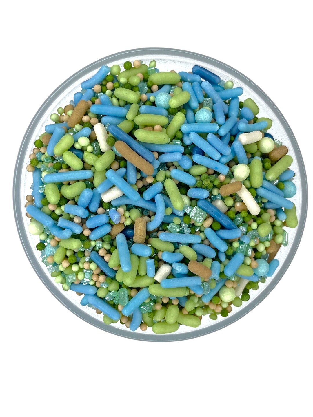 Sprinkle Mix Blue Woodland Sprinkle Mix - Shower Blue Sprinkles Tan ...