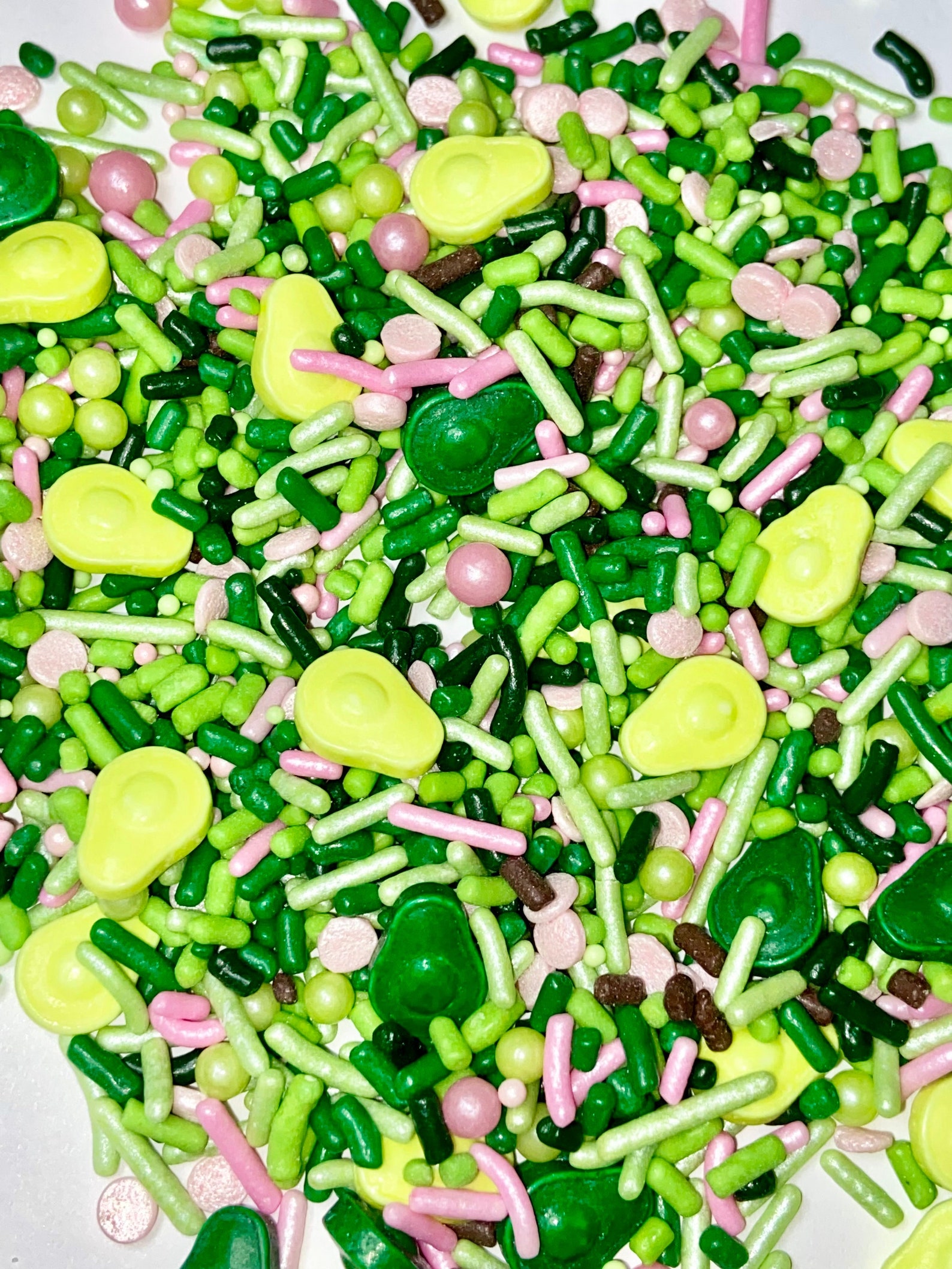 Just A Little Avocado Sprinkle Mix Summer Food Theme Sprinkle | Etsy