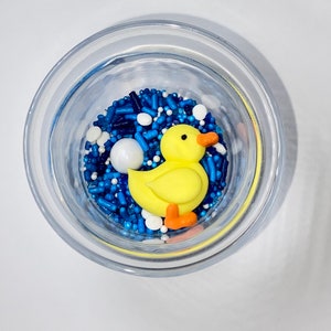 Duckies in Bubbles Sprinkle Mix Royal Icing Ducks Duckies Baby Shower ...