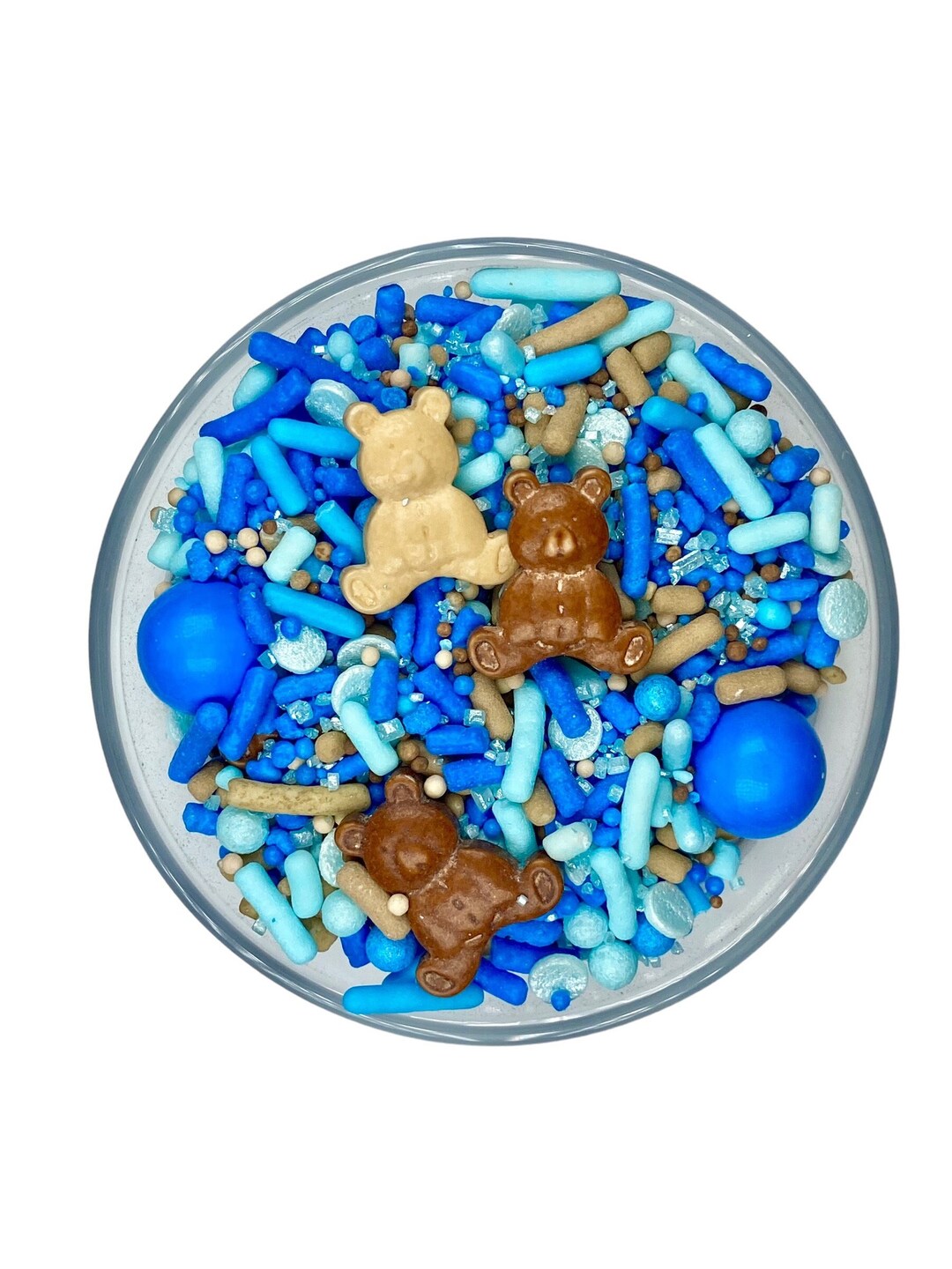 Baby Blue Bears Sprinkle Mix, Baby Shower Sprinkle Mix, Summer Sprinkle ...