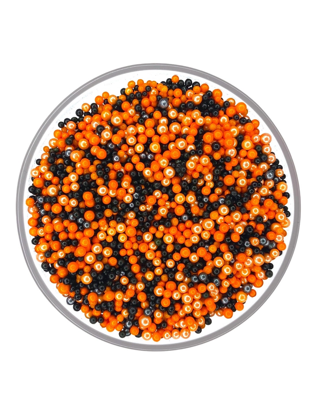 Sprinkle Mix Halloween Bits Sprinkle Mix -- Edible Orange Shimmer White ...