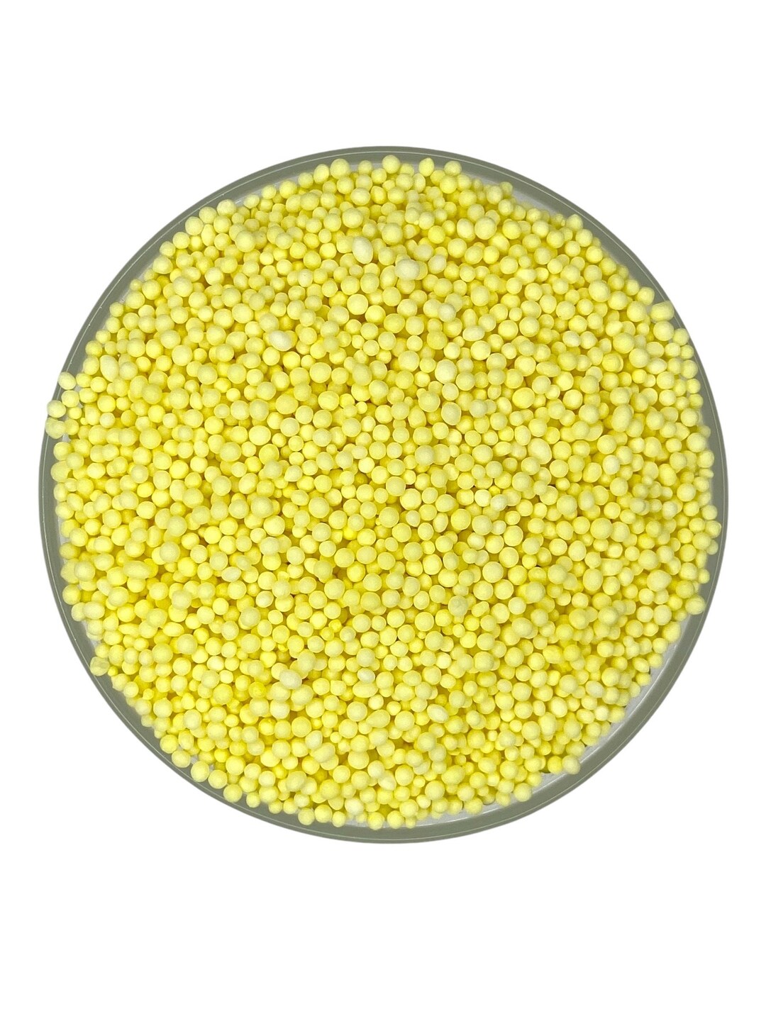 Nonpareils E Yellow Light Sprinkles -- Light Yellow Sun Pearl Shiny ...