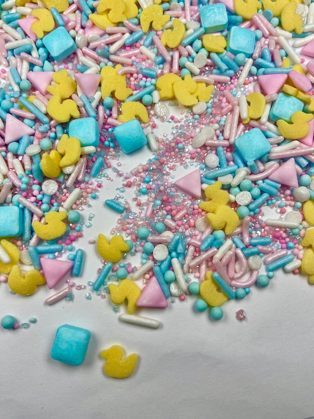 Baby Reveal Sprinkle Mix Baby Shower Sprinkle Mix Yellow Duck Sprinkles ...