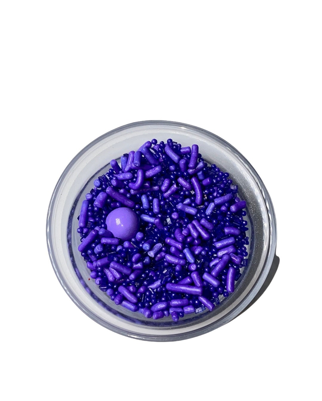 Sprinkle Mix Perfectly Purple Sprinkle Mix -- Edible Baby Shower ...