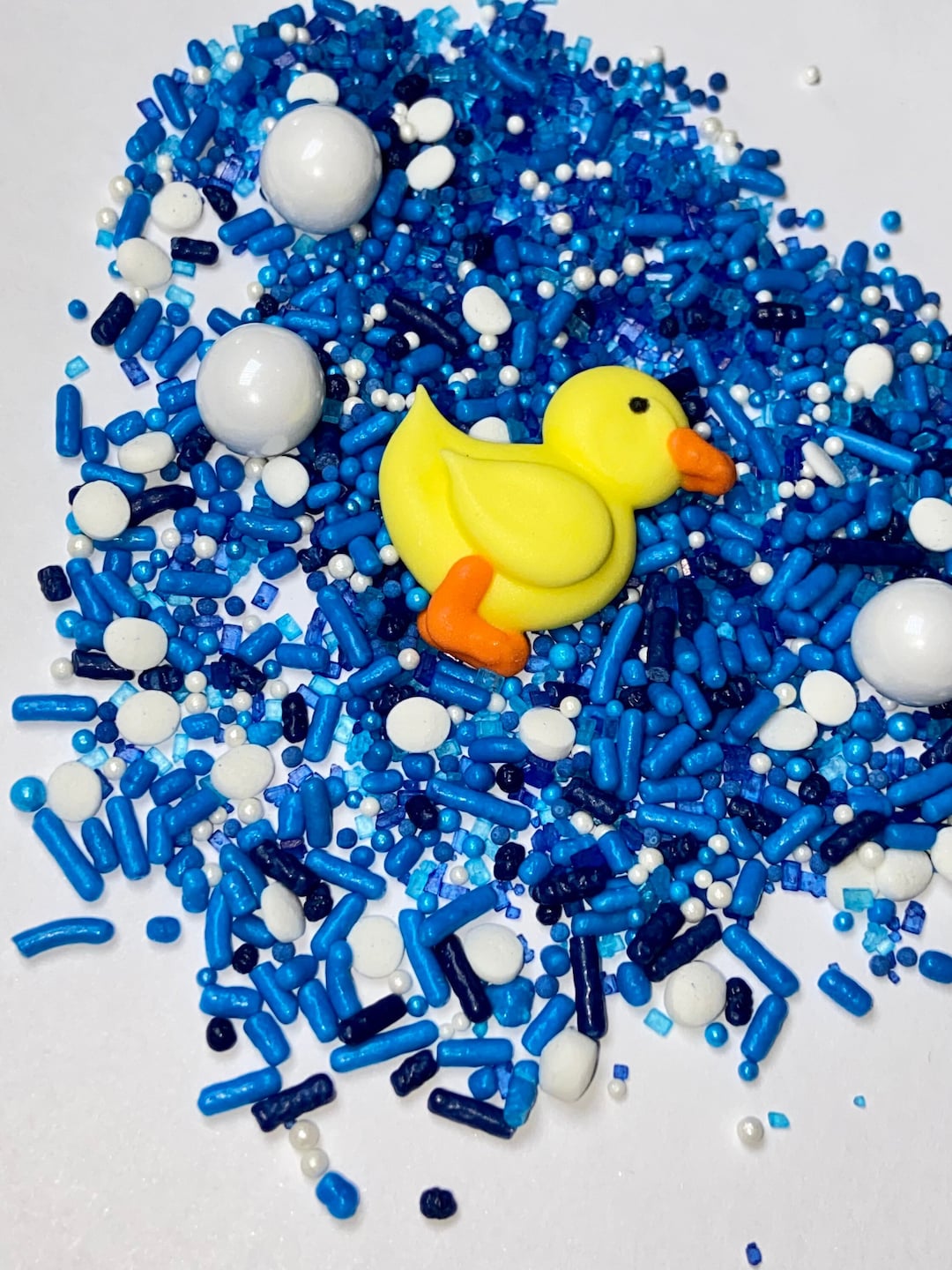 Duckies in Bubbles Sprinkle Mix Royal Icing Ducks Duckies Baby Shower ...