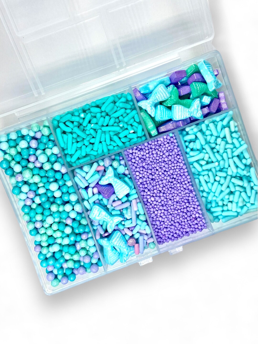 Sprinkle Kits Mermaid Assortment Kit Mermaid Tails Sprinkle Mix Light ...