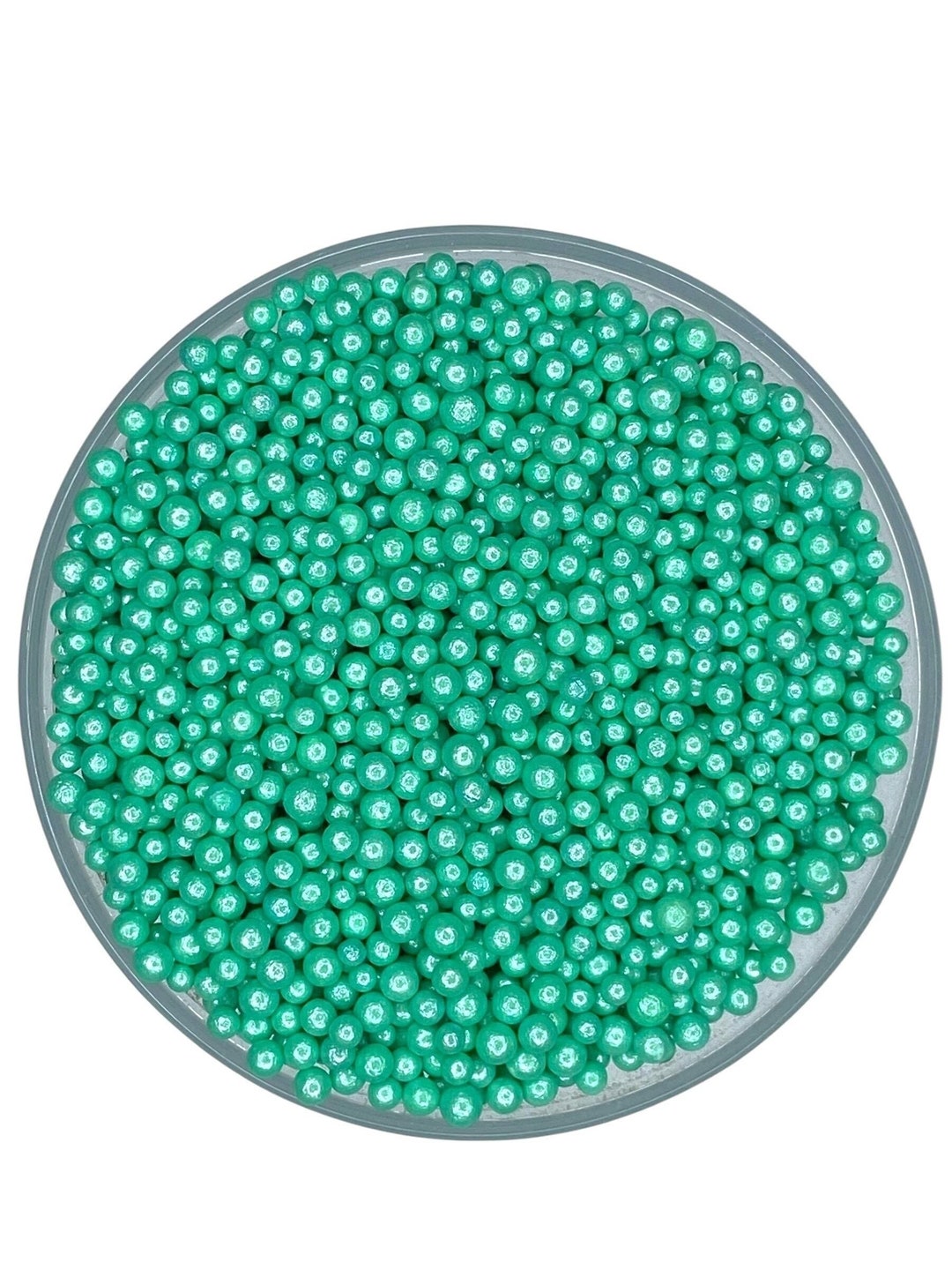Nonpareils I Mint Green Shimmer Sprinkles - Etsy