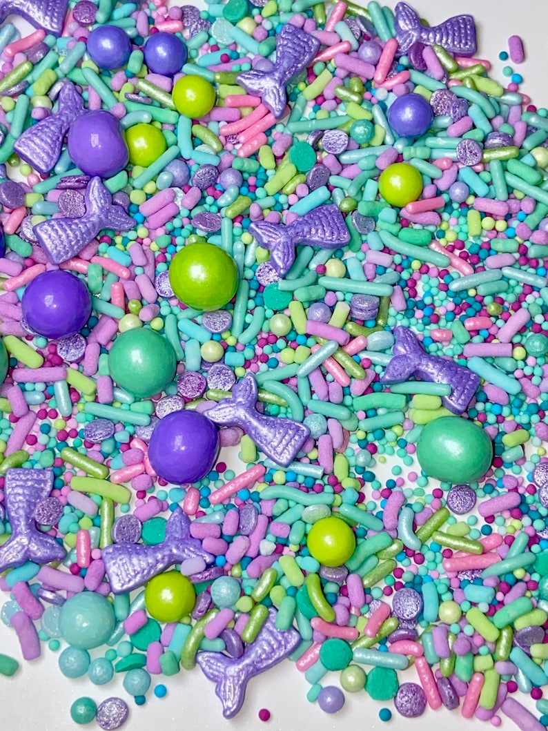 Sprinkle Mix Mermaid Splash Sprinkle Mix - Etsy