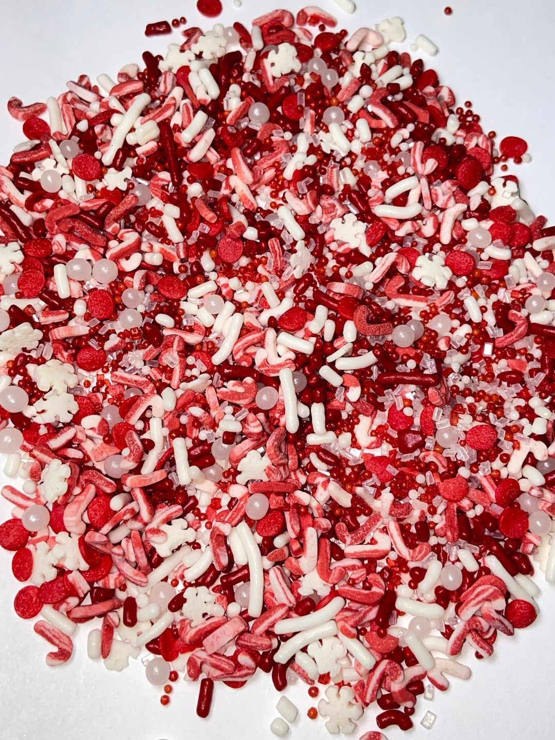Sprinkle Mix Candy Cane Express Sprinkle Mix - Etsy