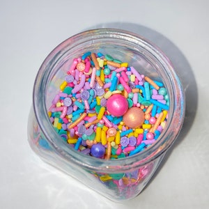 Sprinkle Mix Pastel Rainbow Sprinkle Mix -- Baby Shower Birthday ...