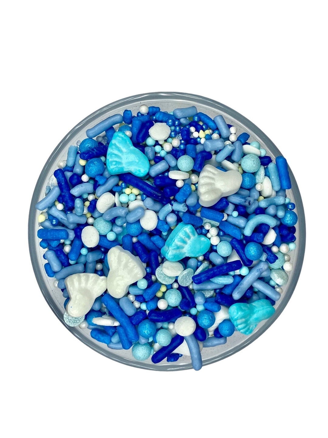 Sprinkle Mix Blue Baby Feet Sprinkle Mix - Etsy