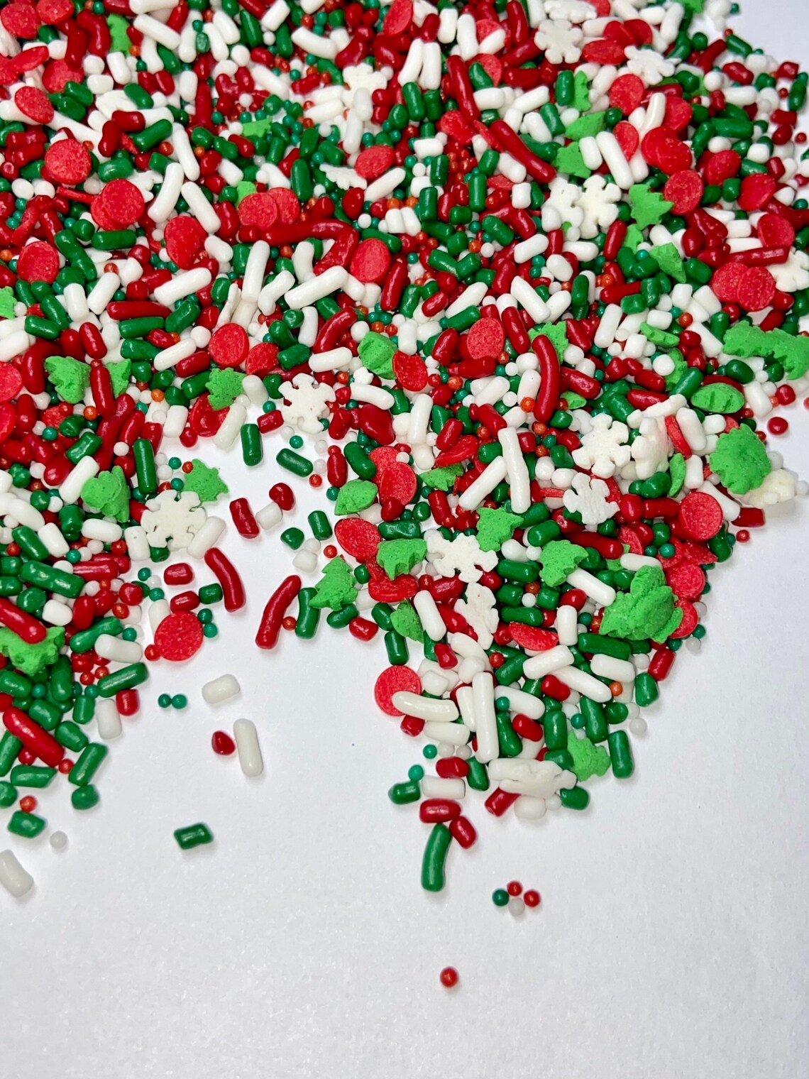 Christmas Stockings Sprinkle Mix Holiday Red Green Sprinkle - Etsy