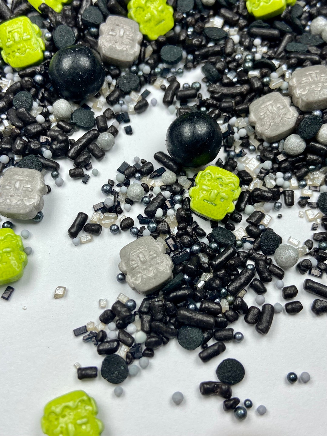 Frankenstein Party Sprinkle Mix Witch Hats Sprinkles - Etsy