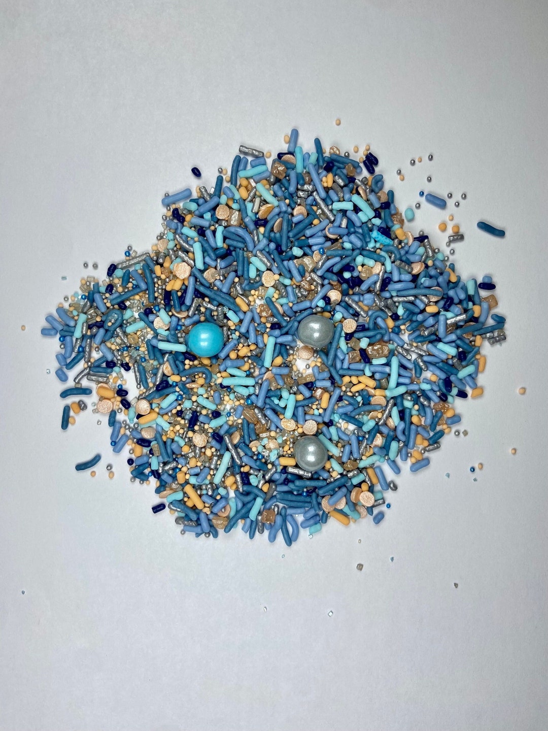 Sprinkle Mix Blue Blue Sprinkle Mix - Etsy