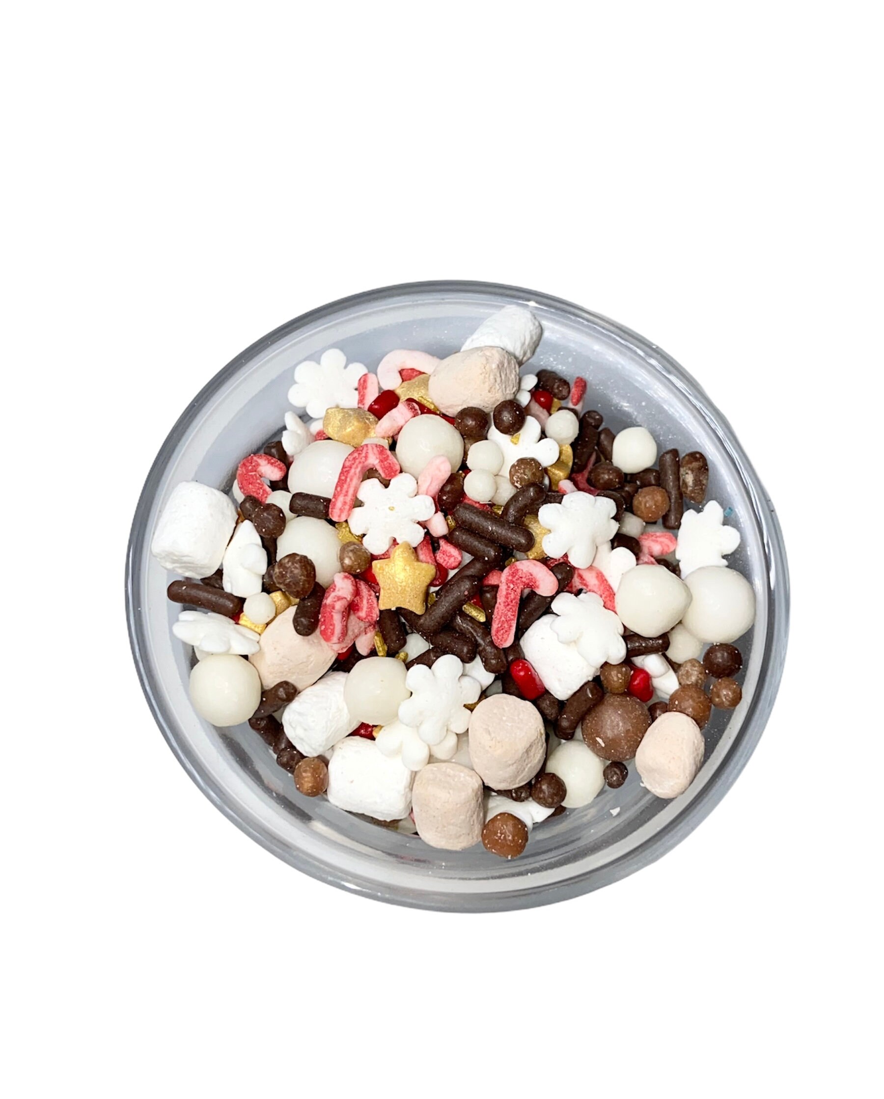 Red Green Christmas Sprinkles Jimmies Cocoa Bomb Topper Mix Edible ...
